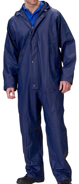 Nylon Waterproof Coverall Navy – Storehouse Safety