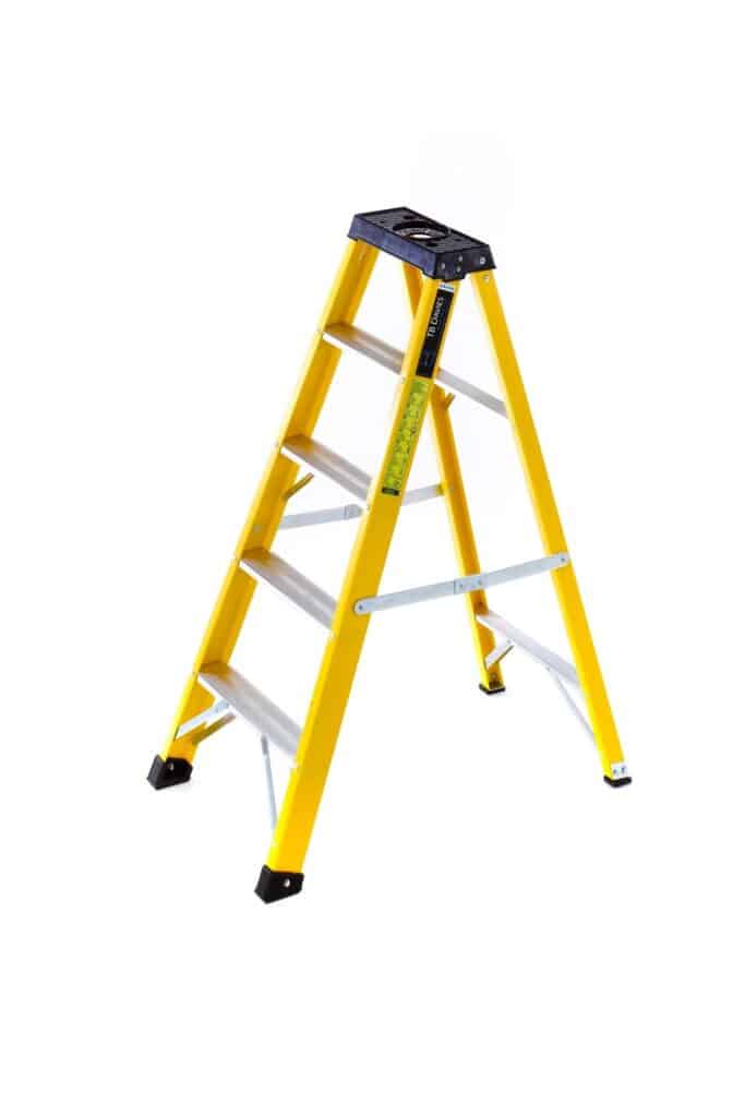 6 Tread Fibreglass Swingback Steps 1.5m – Storehouse Safety