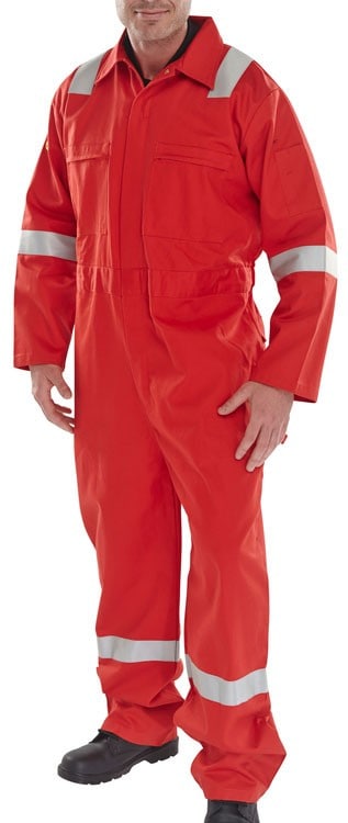 Erskine Fire Retardant Boiler Suit Red – Storehouse Safety